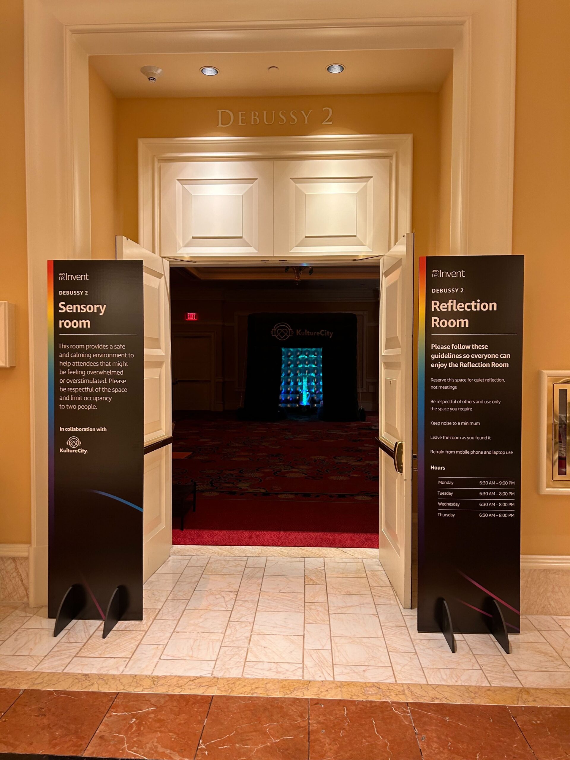 Reflection RoomとSensory Roomに入ってみました #reinvent | DevelopersIO
