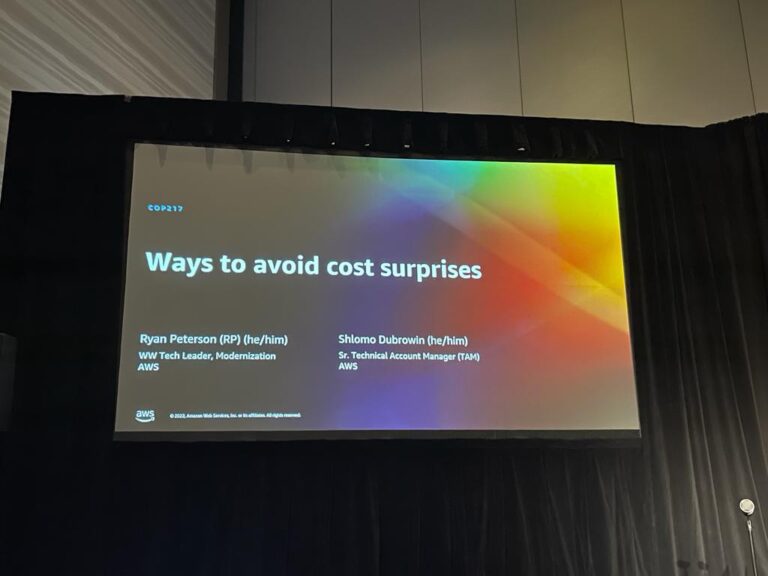 [Report]Ways to avoid cost surprises[chalktalk]#reinvent | DevelopersIO