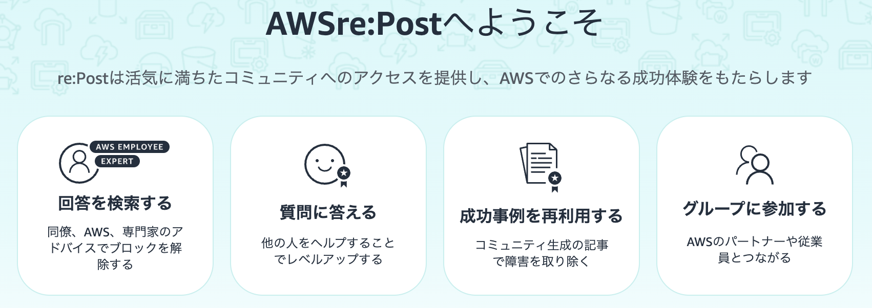 [アップデート]AWS re:PostのサインインにAWS Builder IDが利用出来るようになりました #reinvent | DevelopersIO