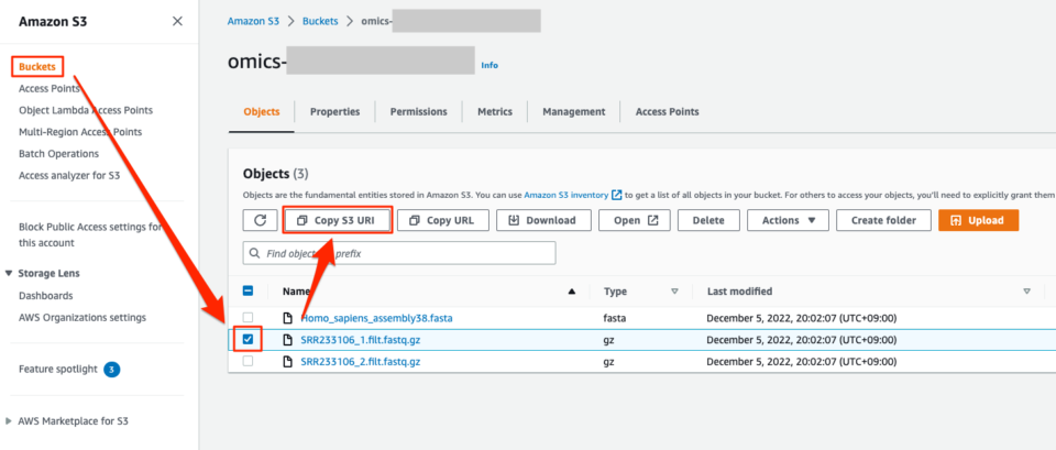 Amazon Omicsを使ってみた(Omics Storage編) #reinvent | DevelopersIO