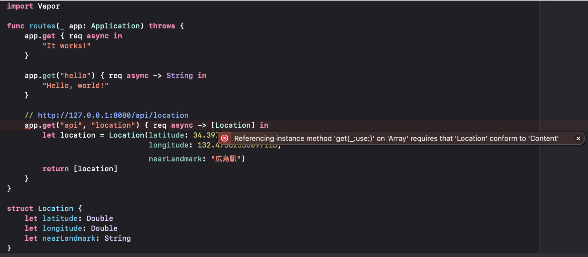 Swiftでサーバーサイドに入門してみる(Vapor編) | DevelopersIO