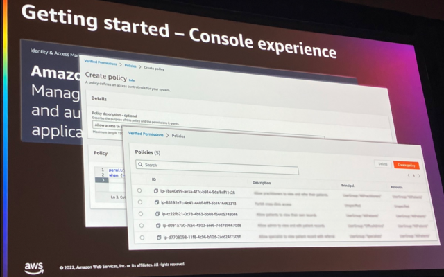 [レポート]ポリシーを使用してAmazon Verified Permissionsでアクセス許可を管理する #SEC335 #reinvent | DevelopersIO