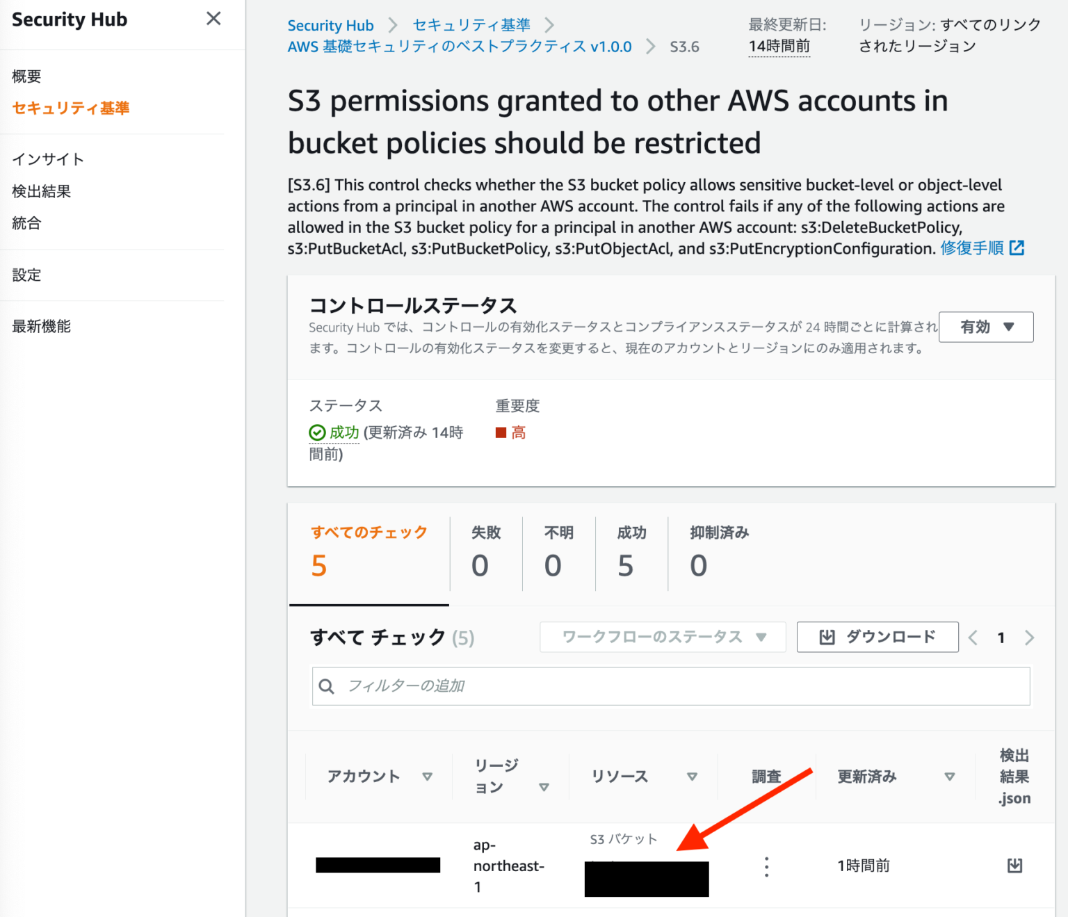 【Security Hub修復手順】[S3.6] バケットポリシー内で別の AWS アカウントに付与された Amazon S3 許可は制限する必要があります | DevelopersIO