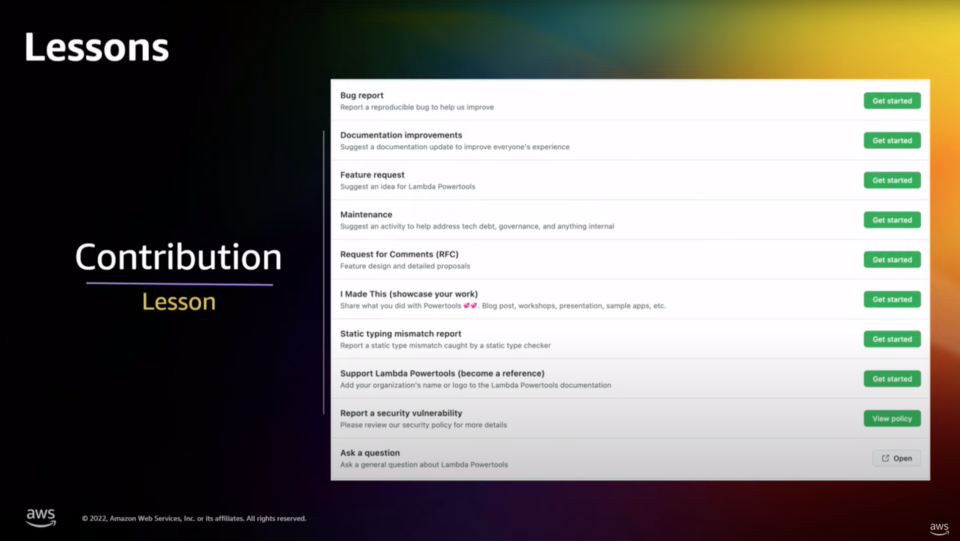 [レポート]AWS Lambda Powertools: 1000万ダウンロードへの道のりから得た教訓 #reinvent #OPN306 | DevelopersIO