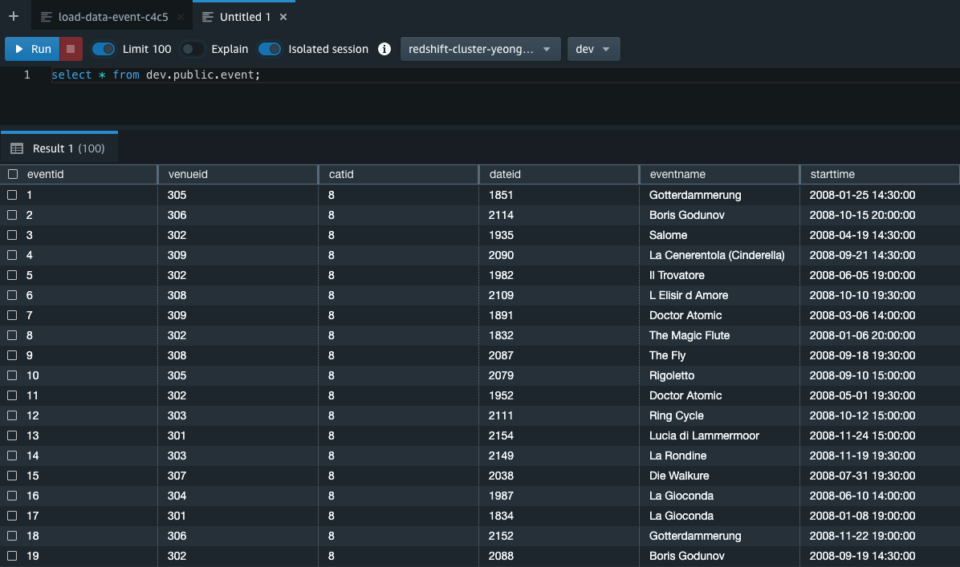 query editor v2를 사용하여 데이터를 S3에서 간단하게 Redshift로 로드하기 | DevelopersIO