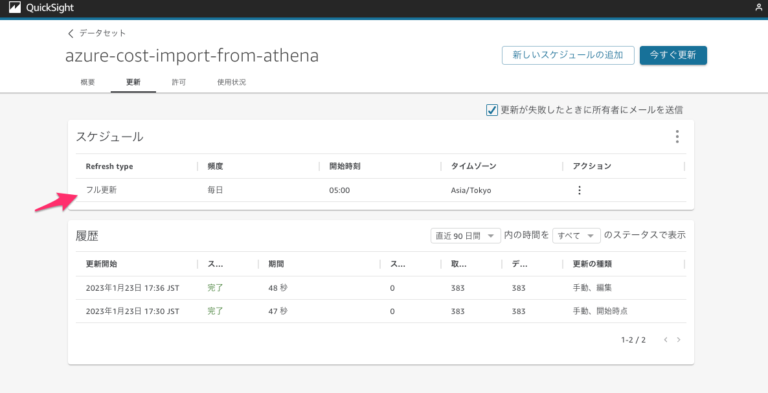 Microsoft Azure の利用費を Amazon QuickSight のダッシュボードで表示する | DevelopersIO