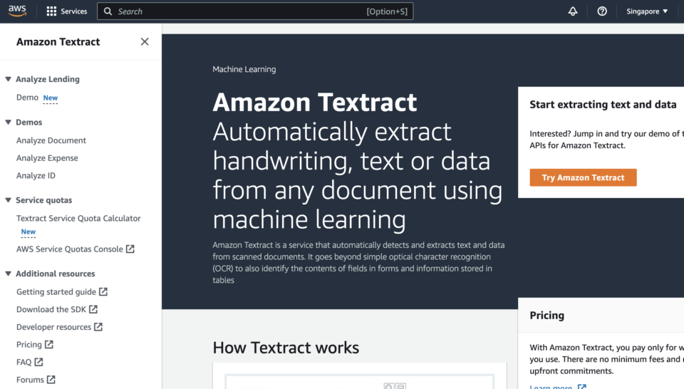Classifying And Extracting Data Using Amazon Textract Developersio