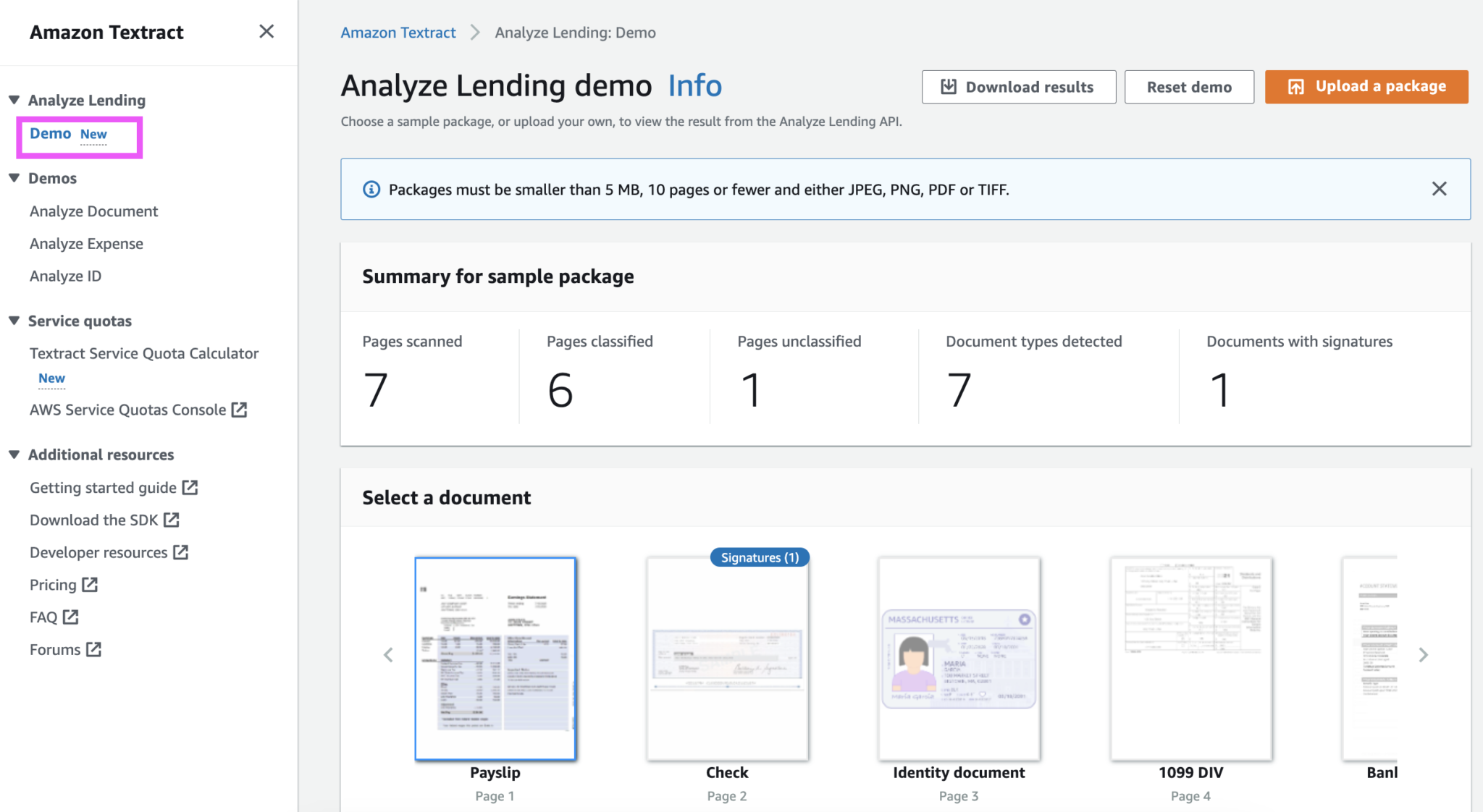 Classifying and Extracting Data using Amazon Textract | DevelopersIO