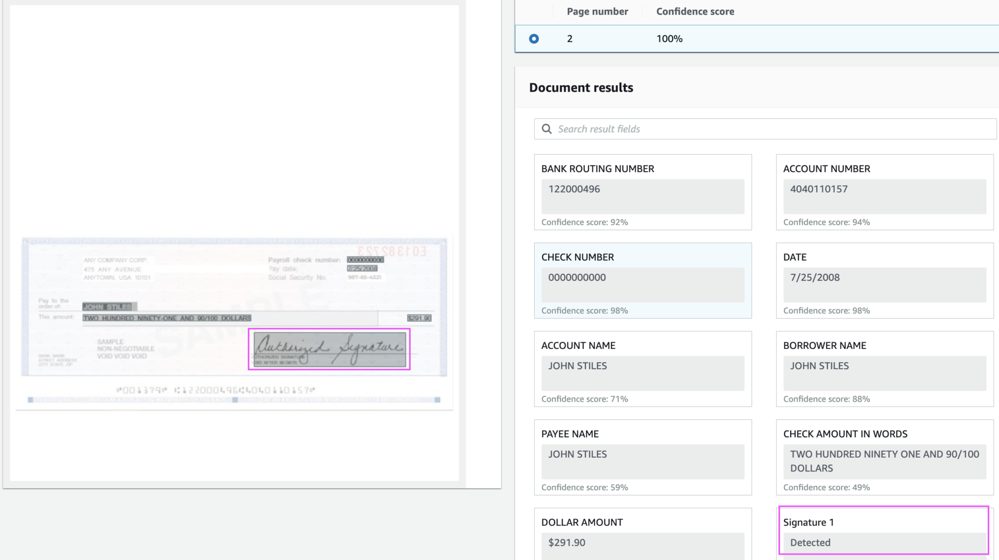 Classifying and Extracting Data using Amazon Textract | DevelopersIO