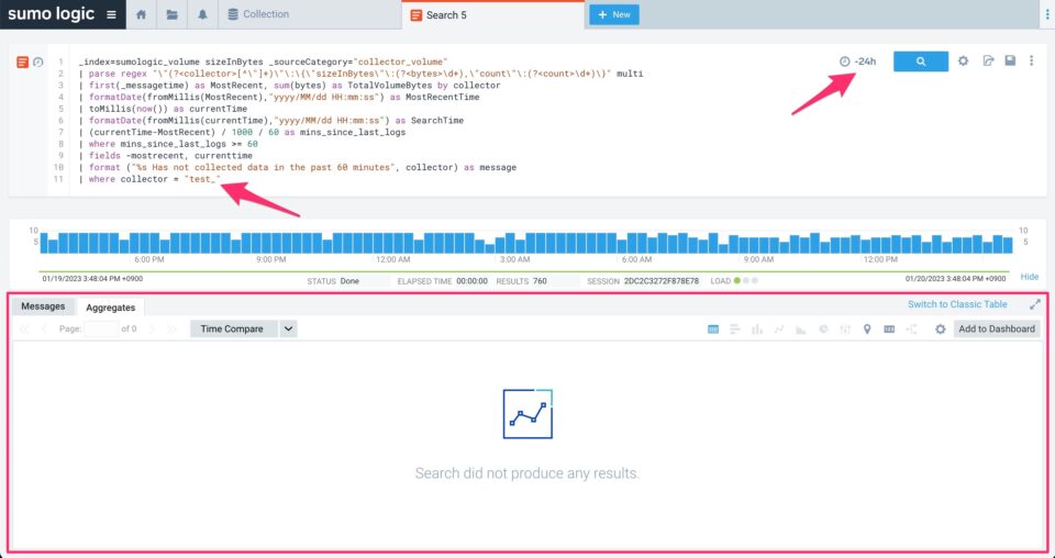 Sumo Logicでデータ取り込みが継続していることを確認する | DevelopersIO