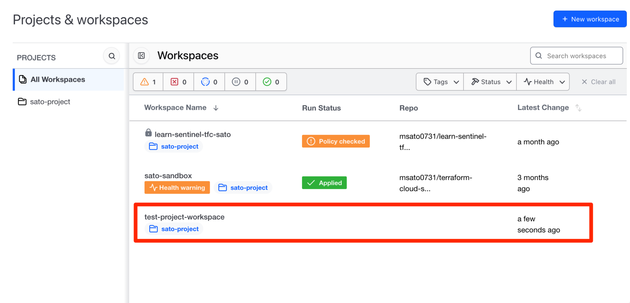 [アップデート]Terraform CloudにProjectの機能が追加されました | DevelopersIO
