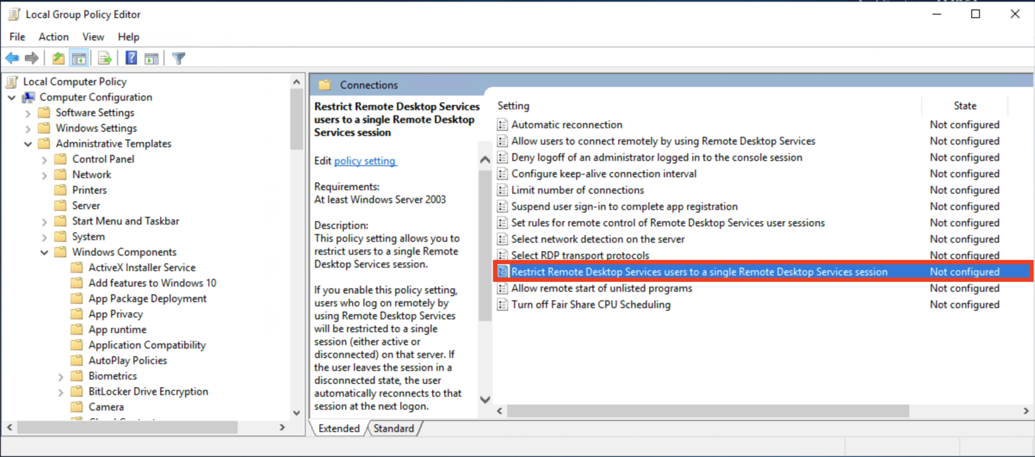 Windows Server 2019 한개의 사용자로 동시에 RDP 접속하는 방법에 대해 알아보자! | DevelopersIO