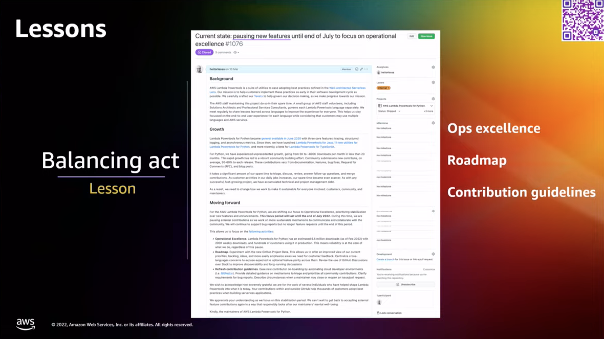 [レポート]AWS Lambda Powertools: 1000万ダウンロードへの道のりから得た教訓 #reinvent #OPN306 | DevelopersIO