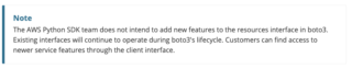 AWS Python SDK(boto3)のリソース・インターフェースが改修凍結されました | DevelopersIO