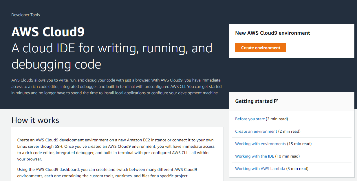 Cloud9上にCDK(Go)の実行環境を作ってみた | DevelopersIO