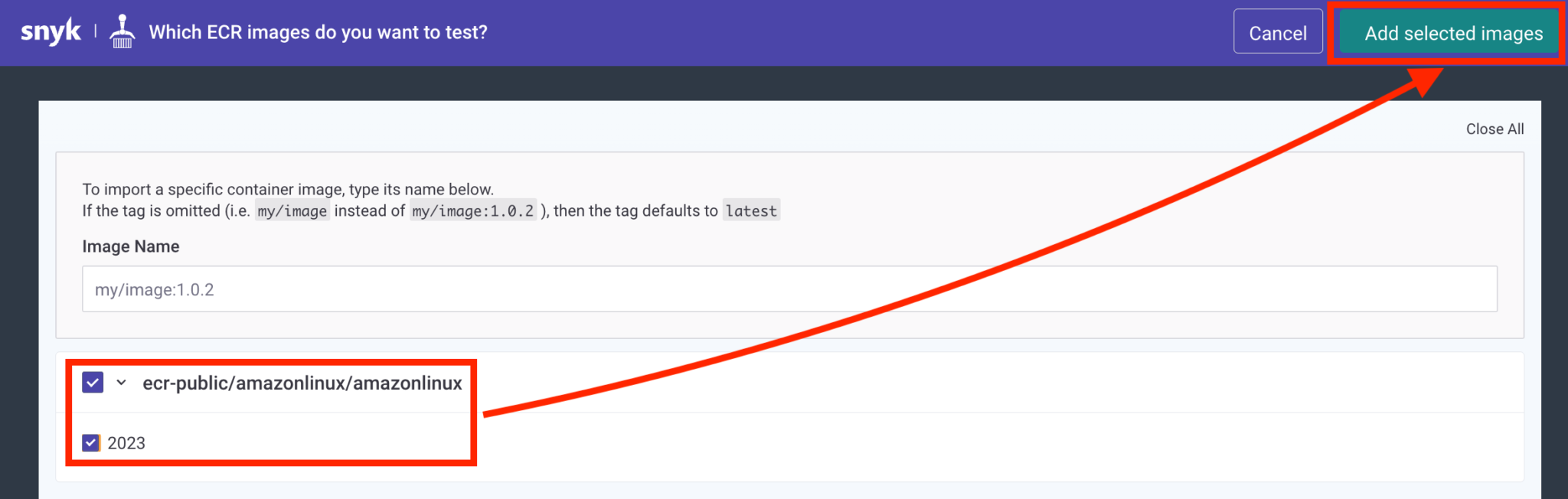 Amazon Linux 2023 の Docker イメージが提供されていたので Snyk Container でパッケージのバージョン情報を確認してみた | DevelopersIO