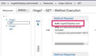 Amazon API Gateway で x-api-key ヘッダーを使わずに API キーを使ってみた | DevelopersIO