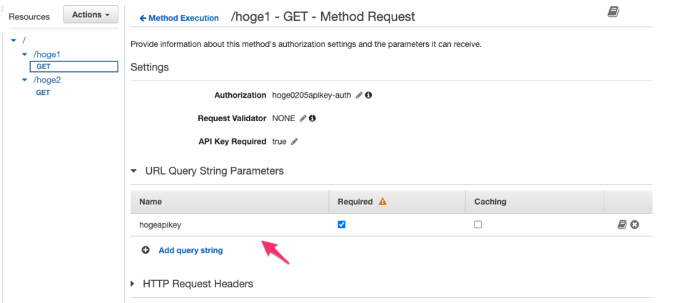 Amazon Api Gateway で X Api Key ヘッダーを使わずに Api キーを使ってみた Developersio