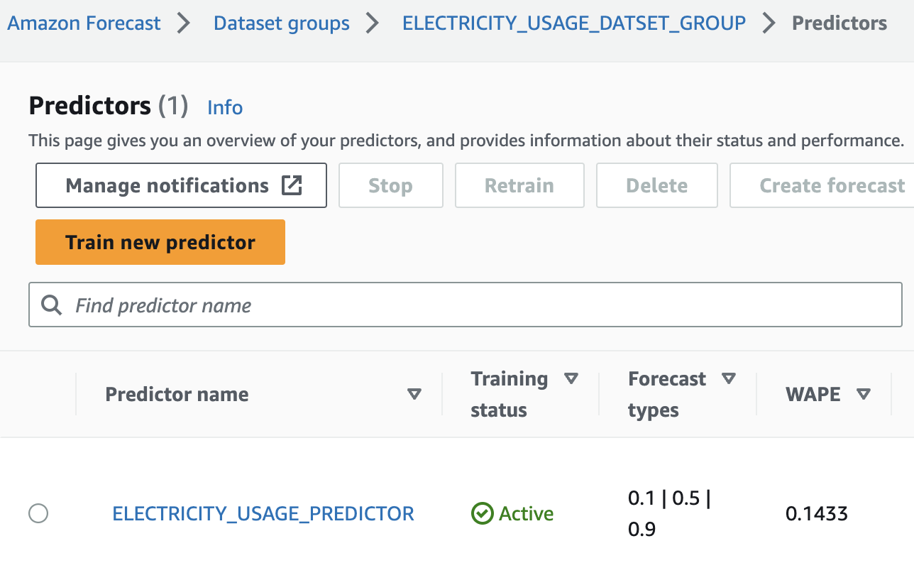Amazon Forecastに再入門してSDKを使って時系列予測 | DevelopersIO
