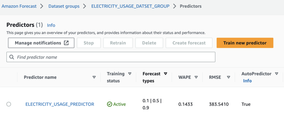 Amazon Forecastに再入門してSDKを使って時系列予測 | DevelopersIO