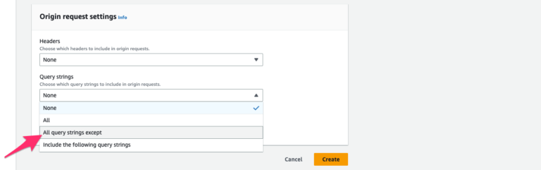 [update] Amazon CloudFrontのorigin request policyでblock list形式(“all except”)をサポートしました！ | DevelopersIO