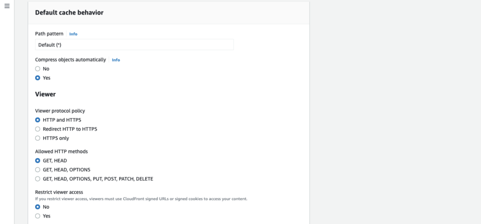 [update] Amazon CloudFrontのorigin request policyでblock list形式(“all except”)をサポートしました！ | DevelopersIO
