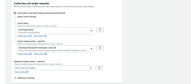 [update] Amazon CloudFrontのorigin request policyでblock list形式(“all except”)をサポートしました！ | DevelopersIO