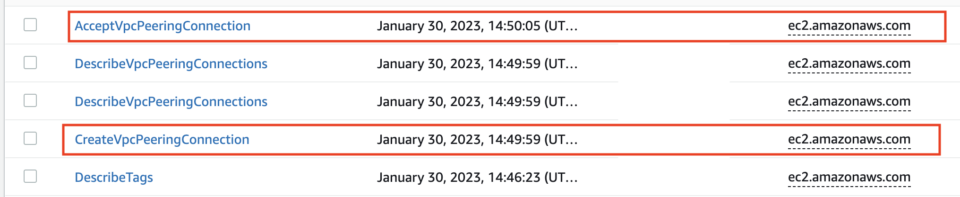 クロスアカウントVPCピアリング作成時の挙動 | DevelopersIO