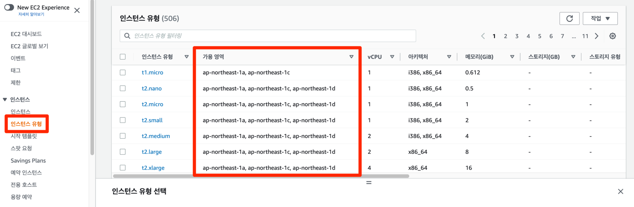 CloudFormation으로 EC2 생성 시 발생하는 The requested configuration is currently not supported. Please ...