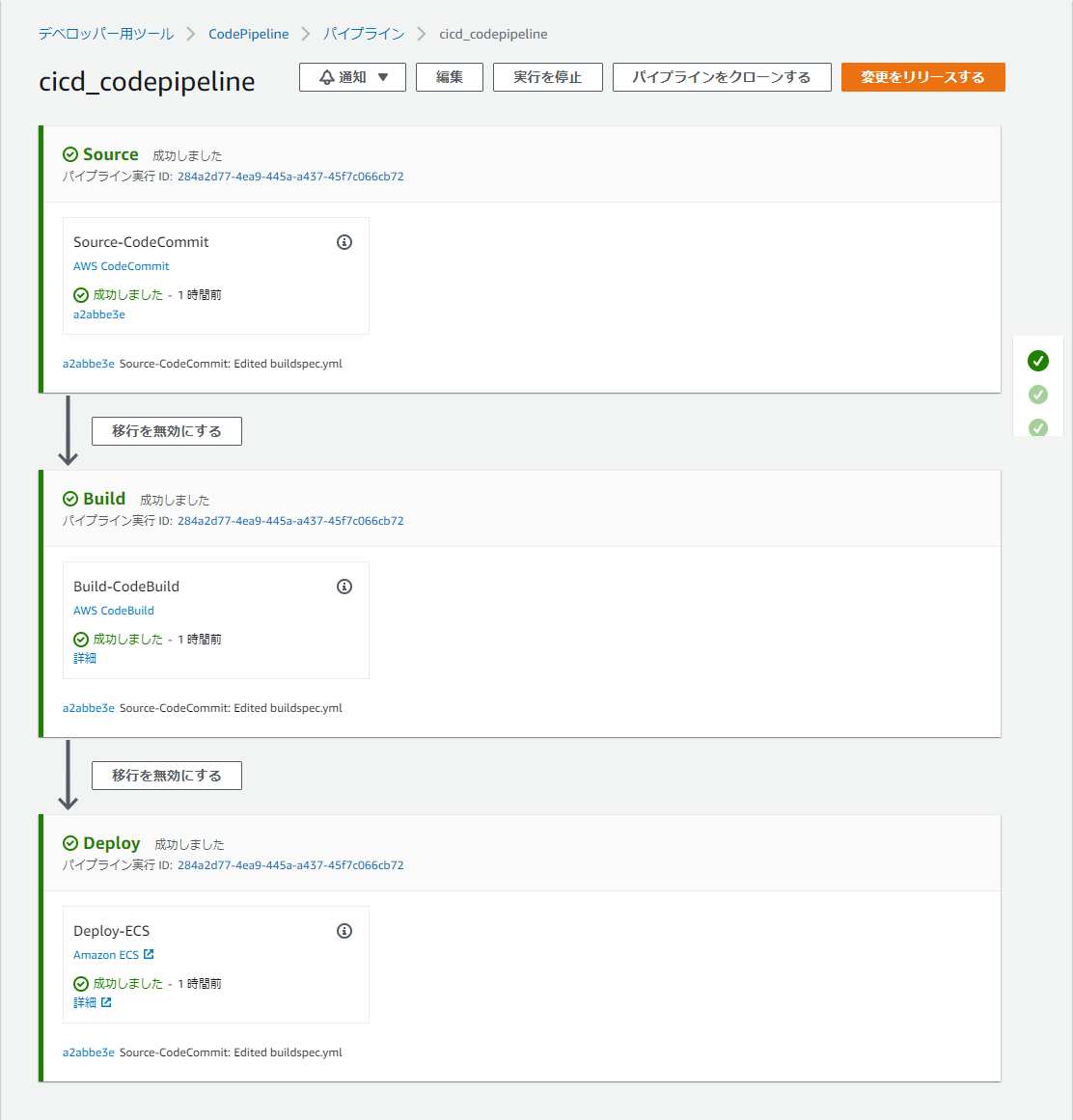 Cdkpythonでcodepipelineを作ってecsにデプロイしてみた Developersio