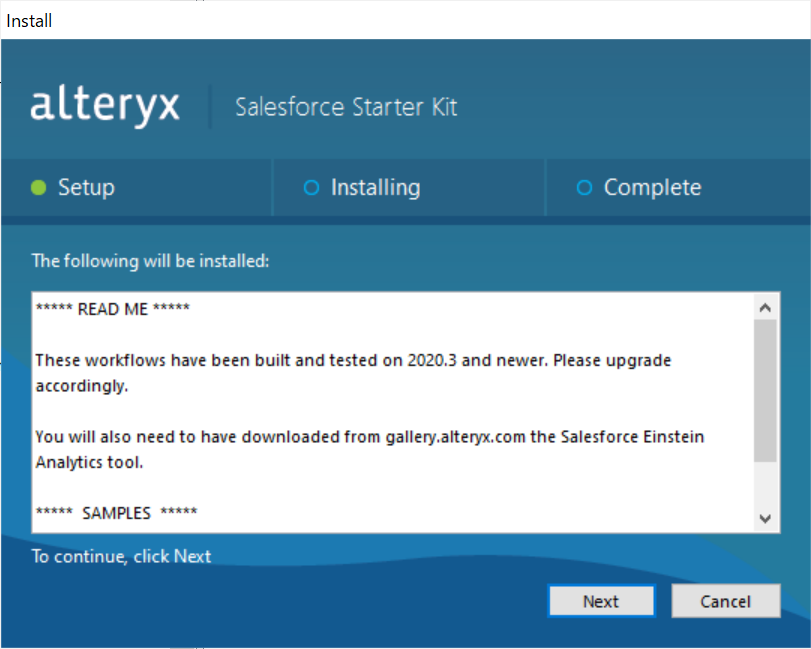 【Alteryx】Alteryx Starter Kits製品がインストールできないとき | DevelopersIO