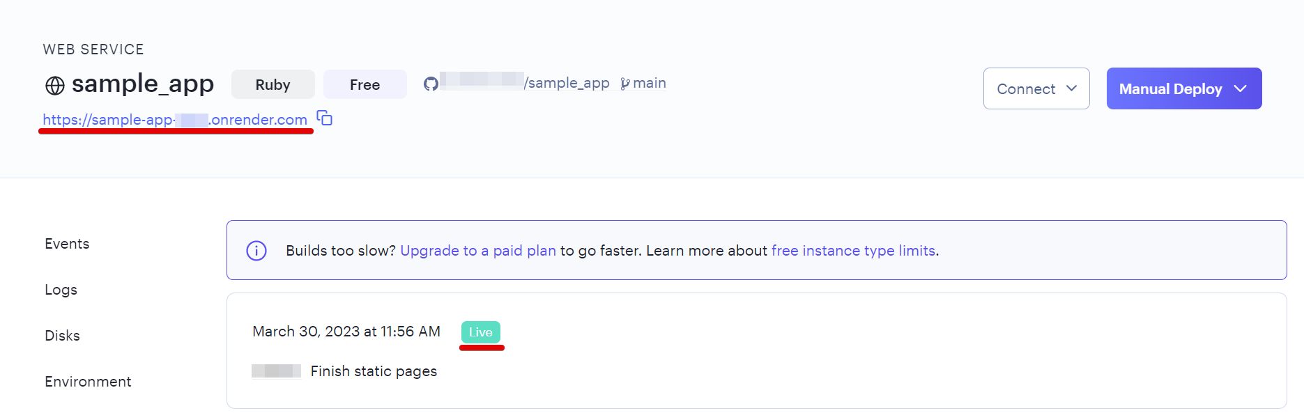 RenderとGitHubを連携させてアプリをデプロイしてみた | DevelopersIO