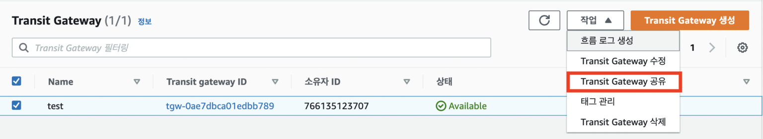 Transit Gateway를 다른 AWS계정과 공유하여 사용 해보자! | DevelopersIO