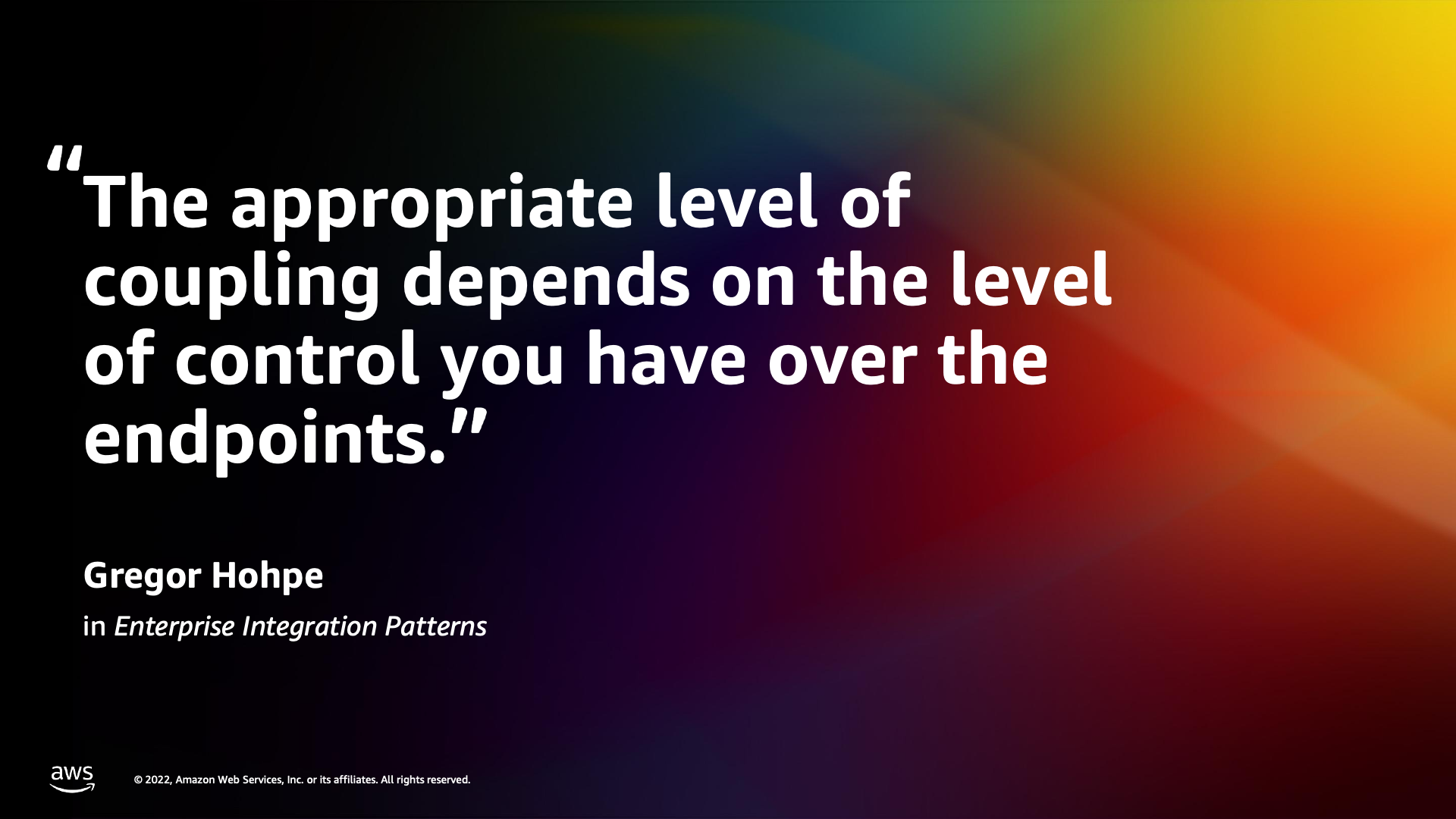 [レポート] #API307 Amazon EventBridge を使用したイベント駆動型統合の設計 #reinvent | DevelopersIO