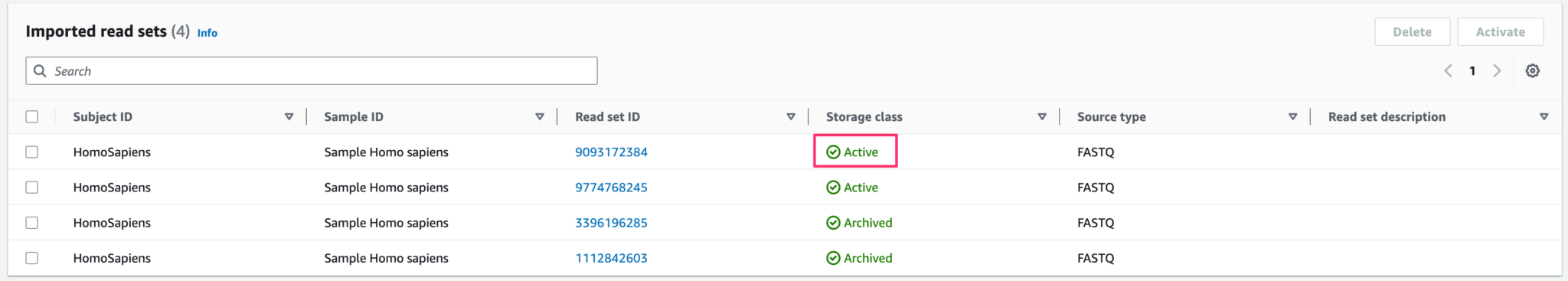 Amazon Omics Storage ストレージクラス Archive から Active へ変更する方法2選 | DevelopersIO