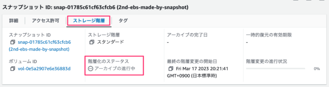 Amazon EBS Snapshots Archive の制約事項と AMI をアーカイブするために検討したことをまとめました | DevelopersIO