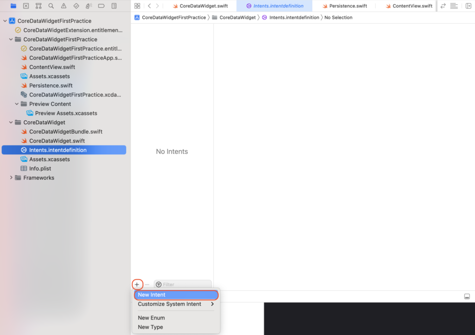 【iOS】ウィジェットとCoreDataを連携する入門〜ユーザーが構成可能なウィジェットを作成する〜 | DevelopersIO