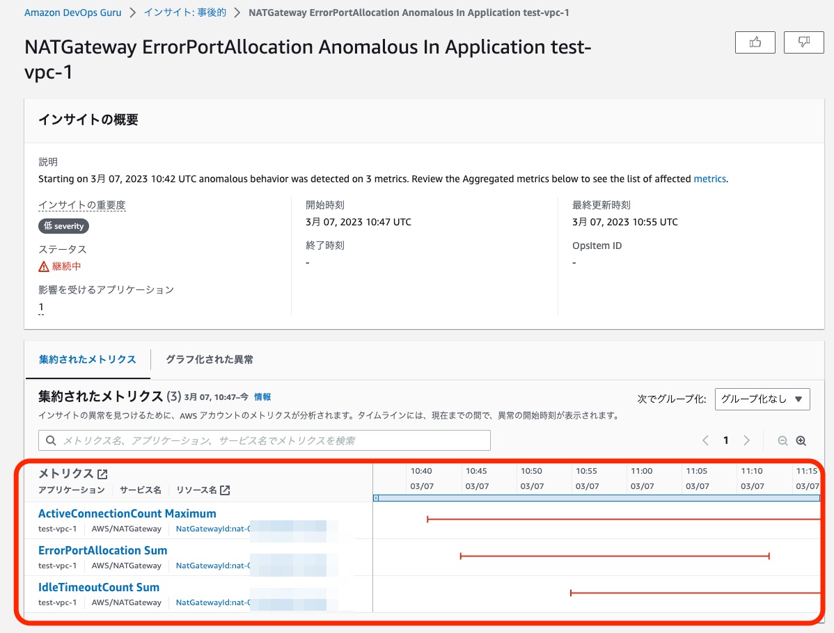 Amazon DevOps Guru で NAT Gatewayの異常負荷を検出してみた | DevelopersIO