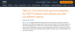 [AWS IoT Core] 新規に機能追加された、共有サブスクリプション(MQTTv5) を試してみました | DevelopersIO