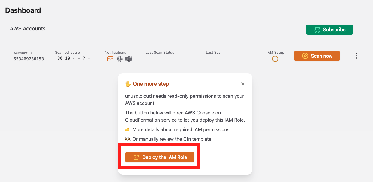 AWS アカウント内の不要なリソースをシンプルにチェックしてくれる unusd.cloud を利用してみた | DevelopersIO