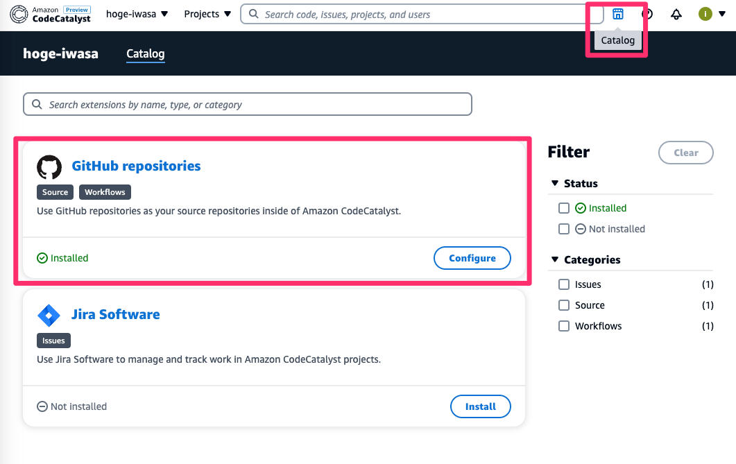 [アップデート] Amazon CodeCatalyst の Dev Environments で GitHub リポジトリがサポートされました | DevelopersIO