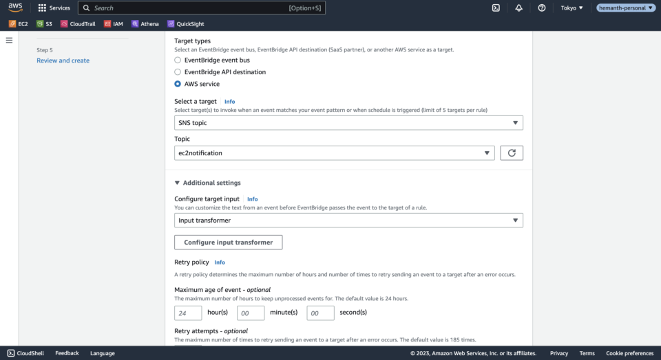 Get Email Alerts when Stage of EC2 Instance Changes by using SNS and Eventbridge | DevelopersIO