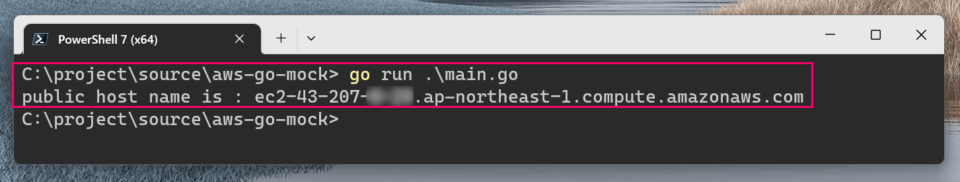AWS SDK for Go v2のAPIをモックして単体テストを実行する | DevelopersIO