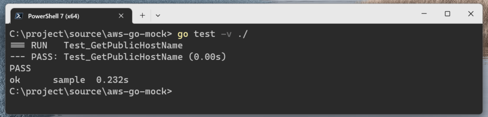 AWS SDK for Go v2のAPIをモックして単体テストを実行する | DevelopersIO