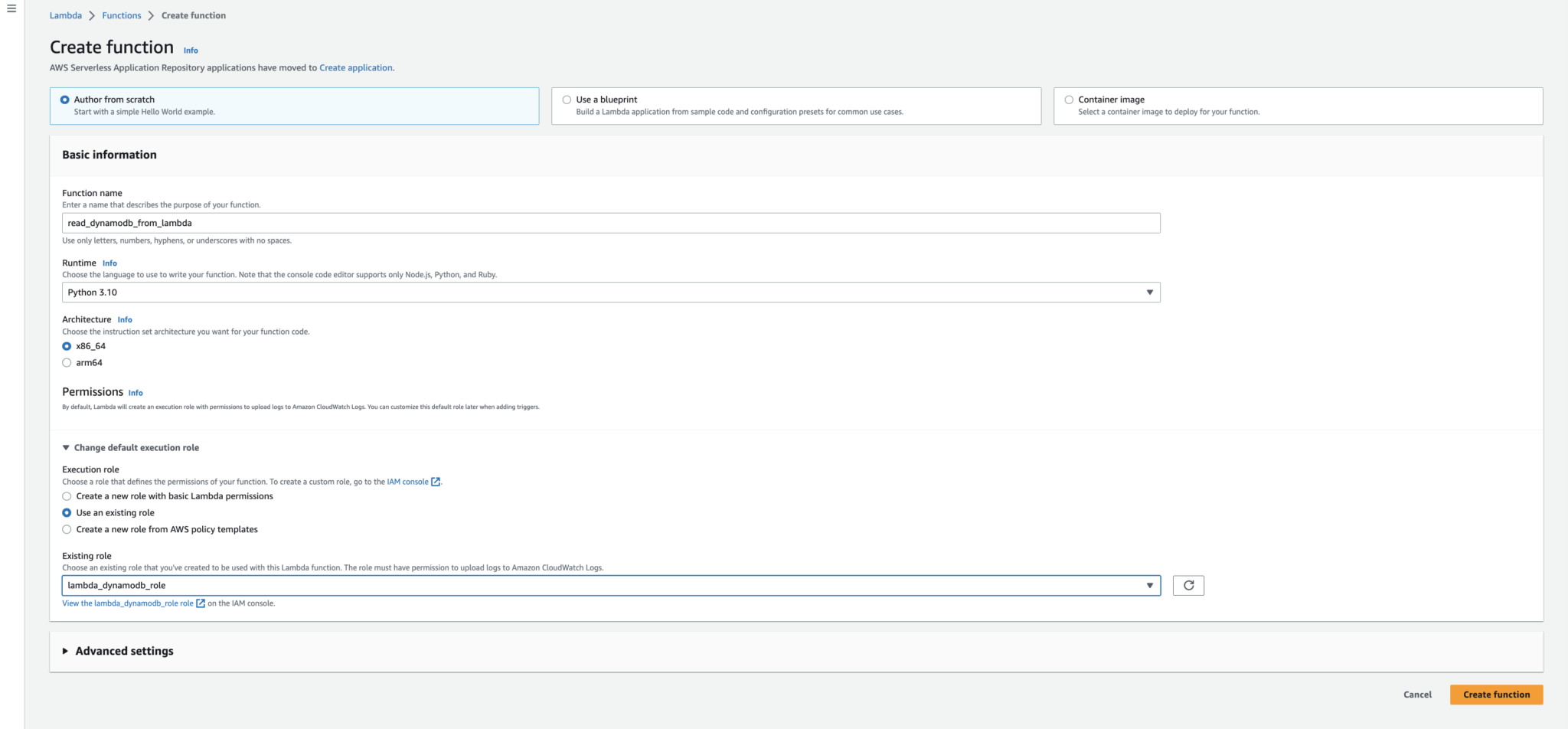 How To Putget Items From Dynamodb Table Using Aws Lambda Boto3