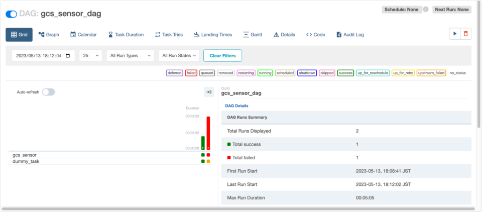 Cloud Composer で Gcs に特定のオブジェクトが存在する場合にタスクを実行させたい Developersio
