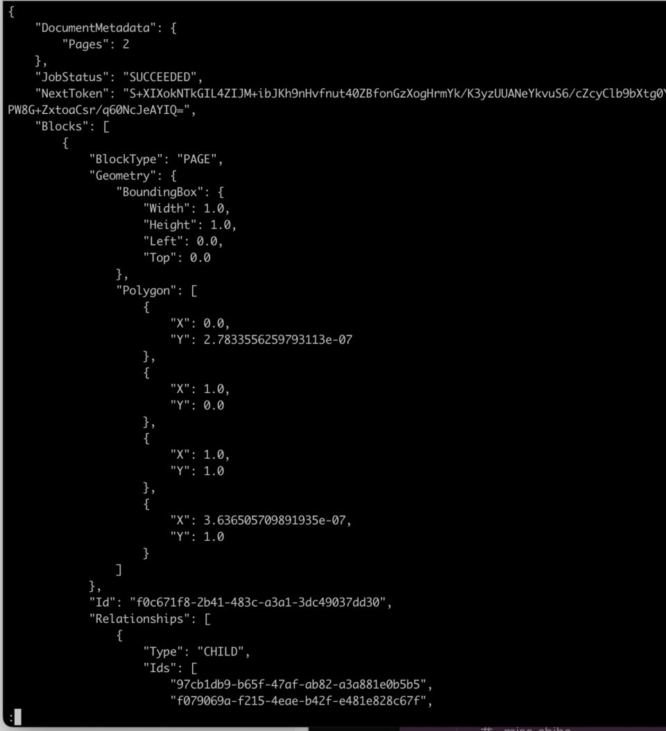 Amazon Textract APIで表を含んだPDFファイルのテキストとか抽出したい | DevelopersIO
