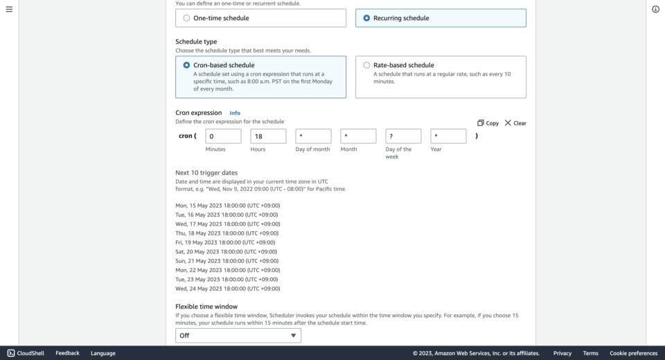 I tried scheduling a Lambda function through EventBridge | DevelopersIO