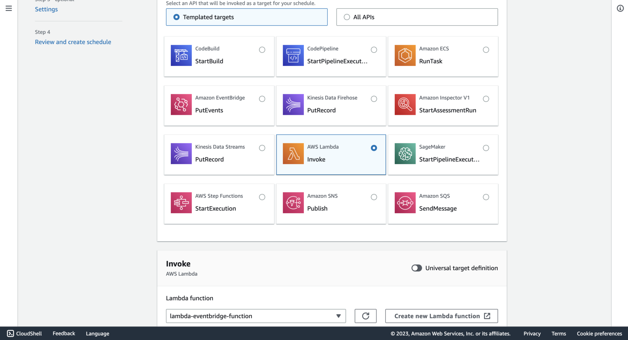 I tried scheduling a Lambda function through EventBridge | DevelopersIO