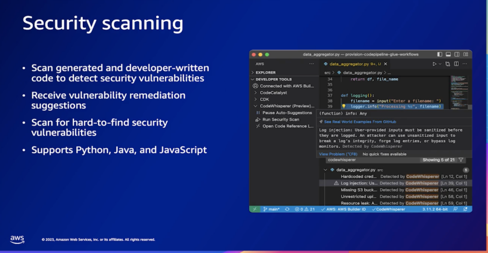 [Session Report] [AIML001]Generative AI on AWS : Build and Scale generative AI Application With ...